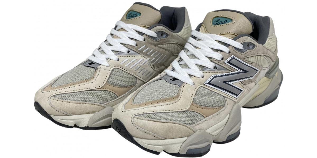 Купить кроссовки New Balance 9060 Cream Brown Grey | Официальный центр ...