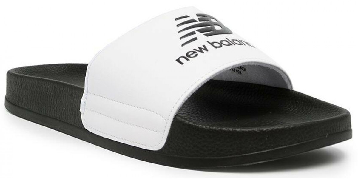 Купить шлепанцы New Balance Sandals 200 Черные с белым / Официальный ...